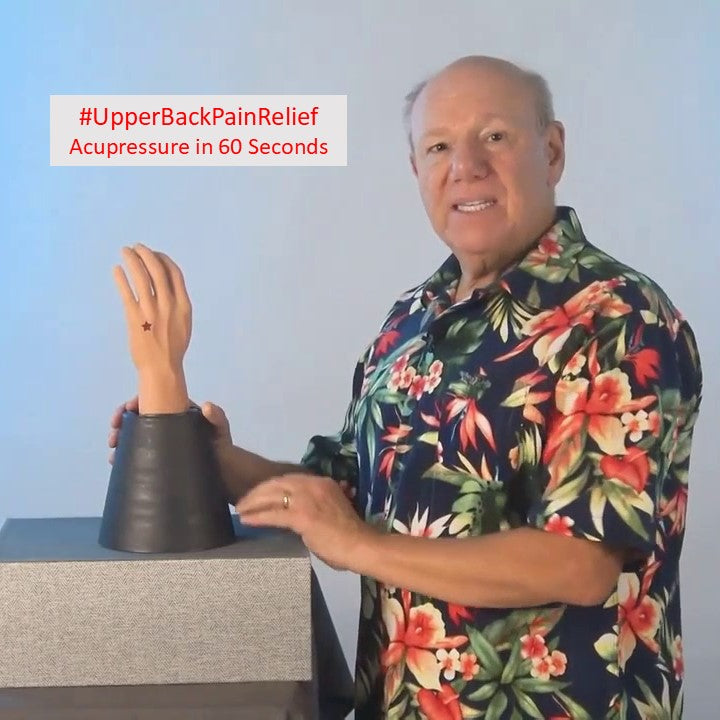 Say Goodbye to Upper Back Pain with This Acupressure Point – Dr Baritz