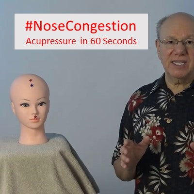 #NoseCongestion - Acupressure in 60 Seconds – Dr Baritz